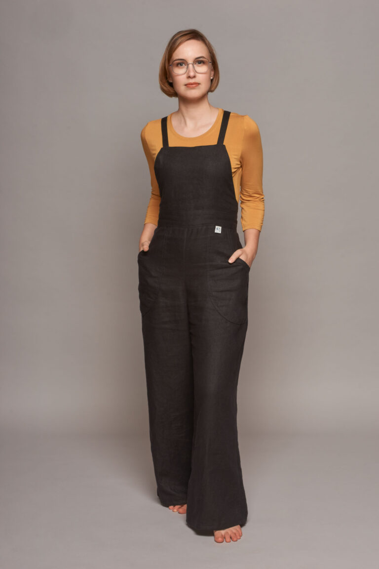 Katrina Overalls – Linen – Aletheia